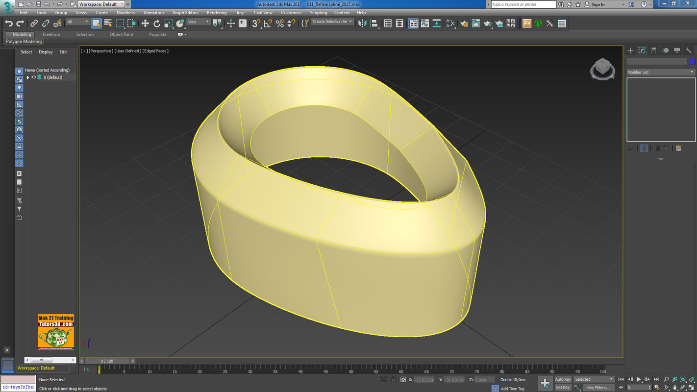 Training spline 3d italiano