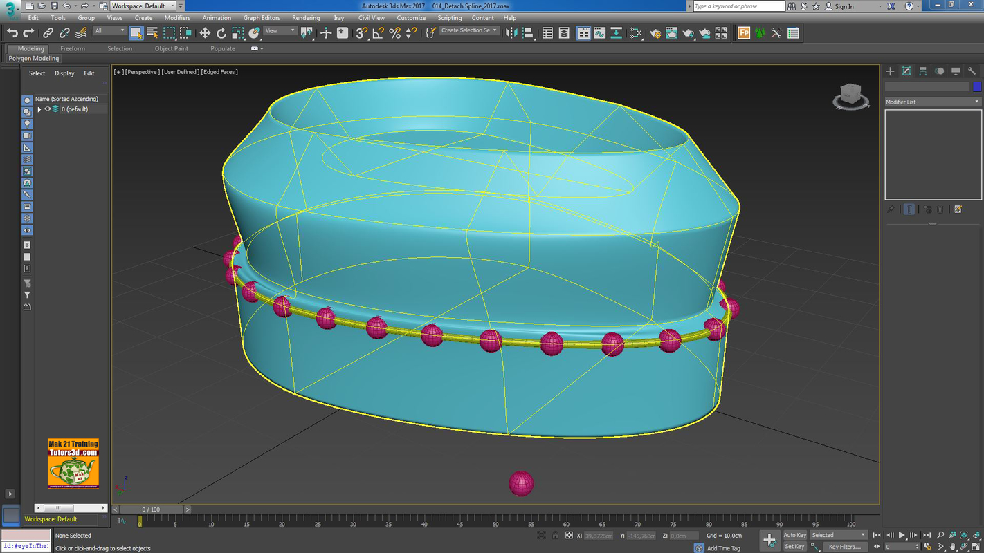 Training spline 3d italiano