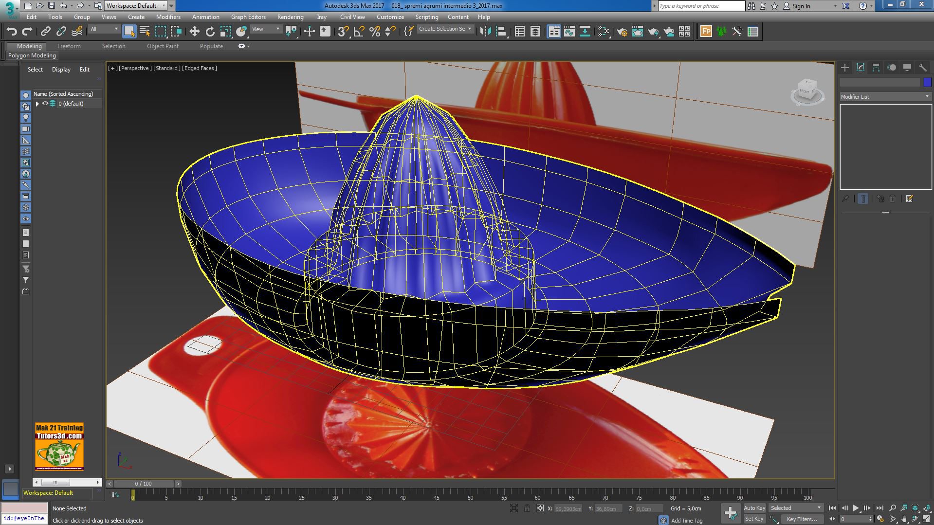 Training spline 3d italiano