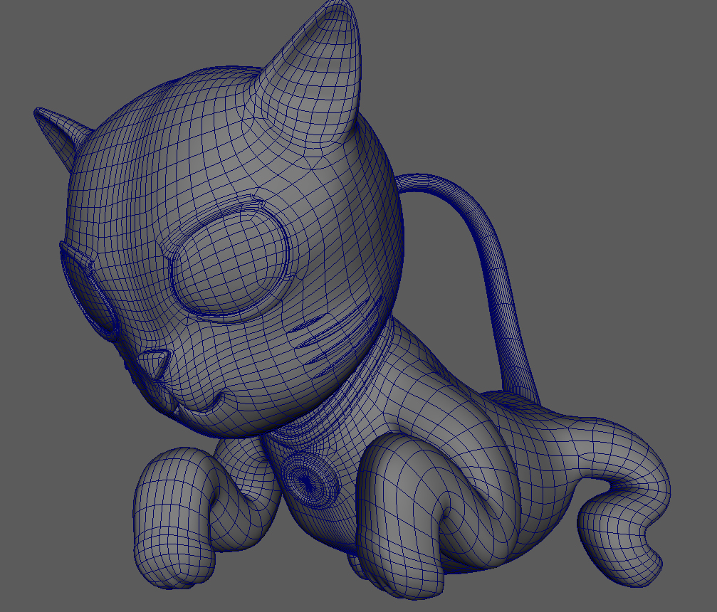 free fbx mode cat cartoon