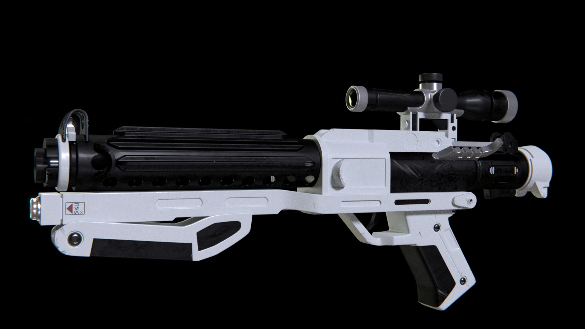 modelo 3d F11 D, Star Wars Blaster - TurboSquid 1090195