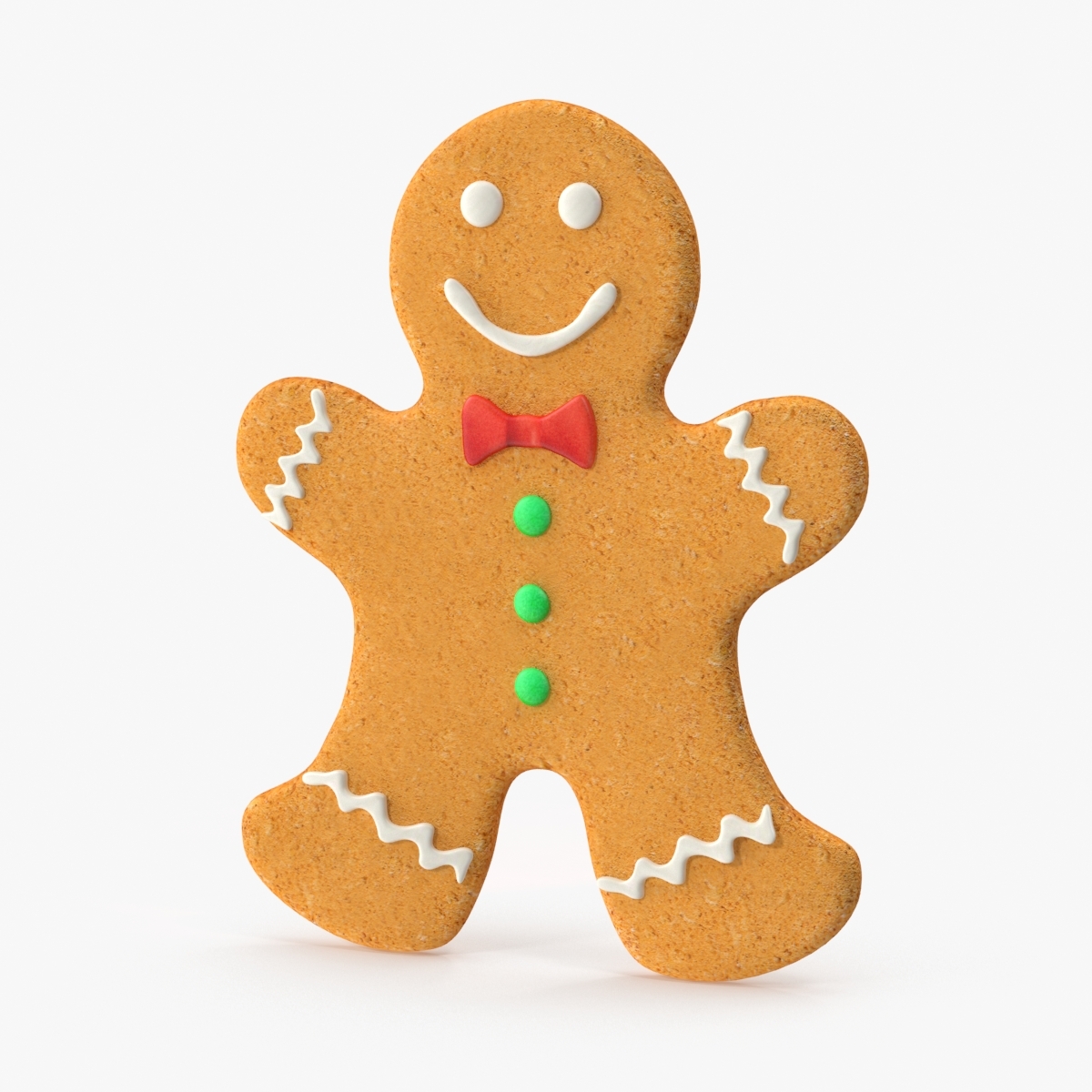 3d gingerbread man