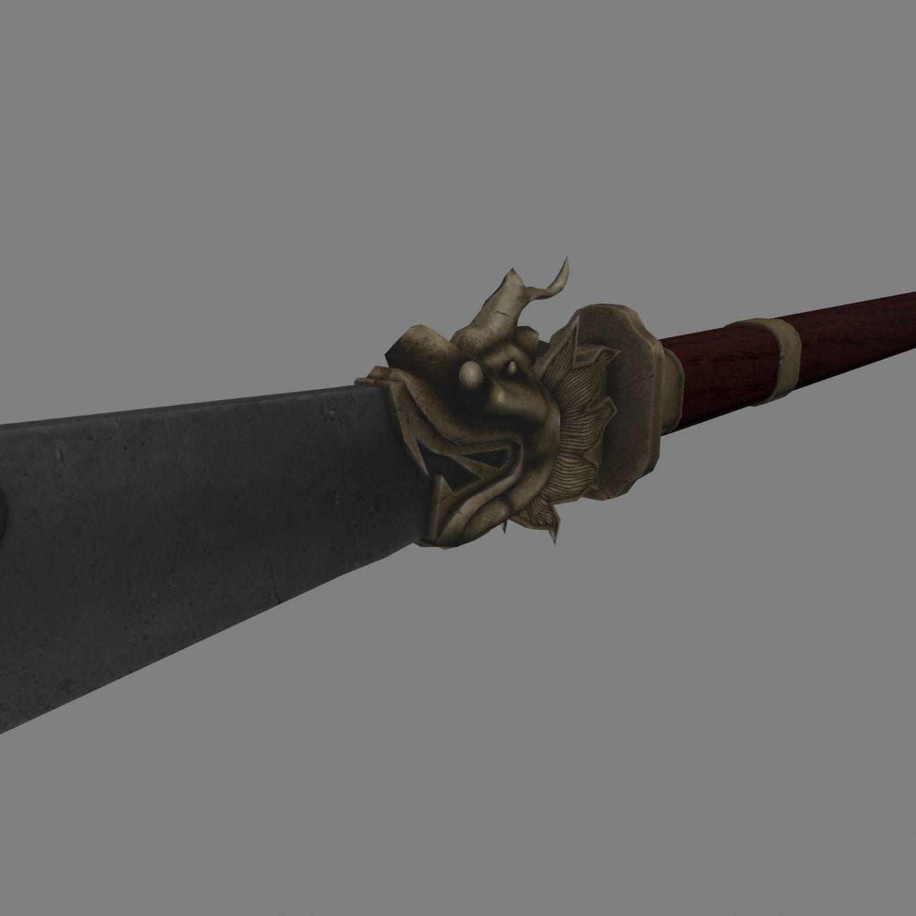 old chinese halberd max