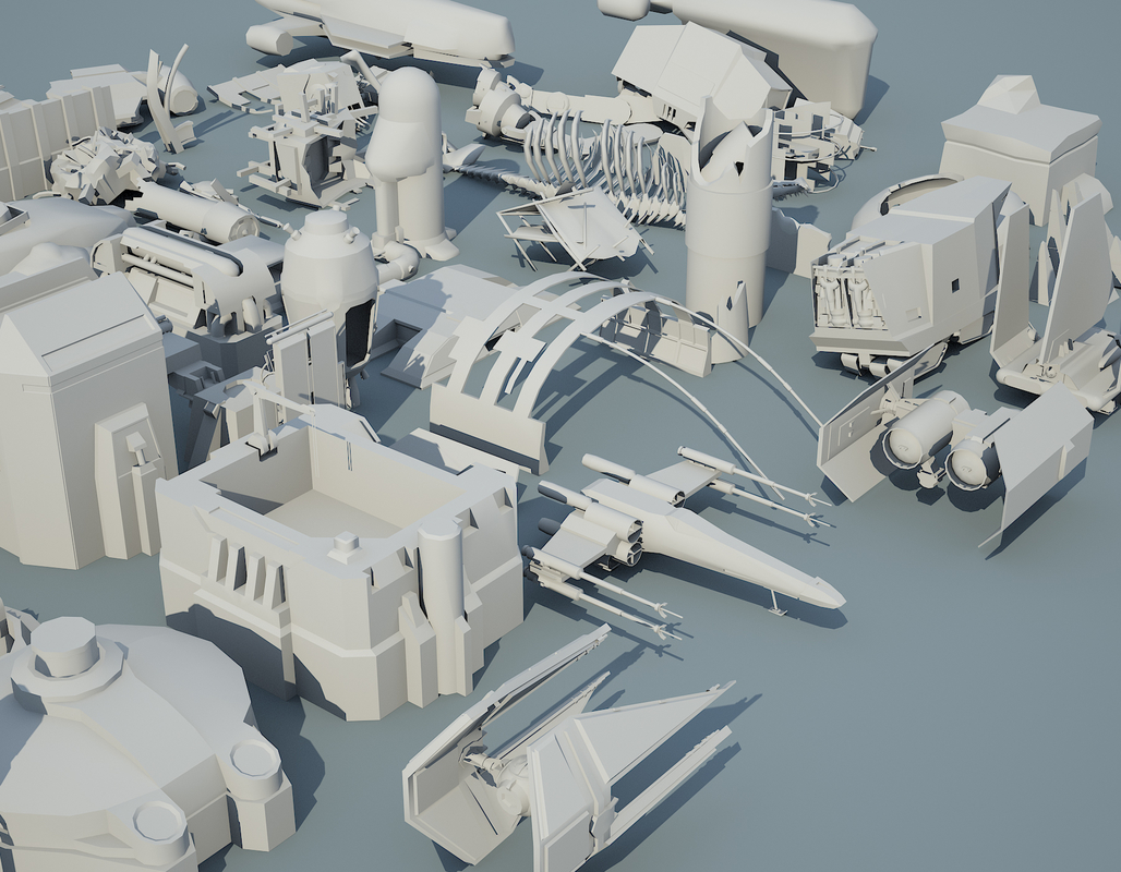 3d ready 66 star wars model