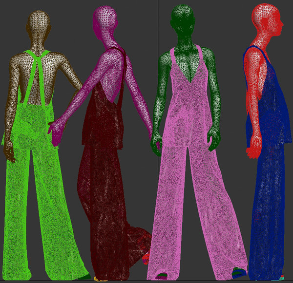 max woman mannequin evening