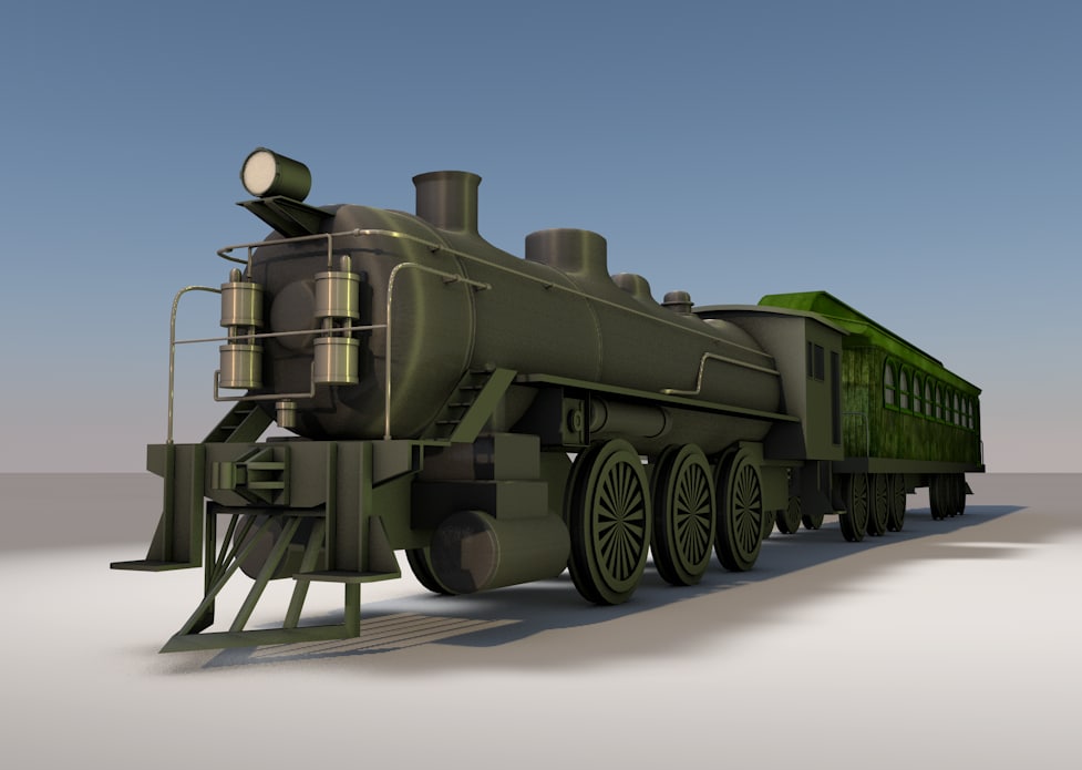 Trains 3D Models for Download | TurboSquid