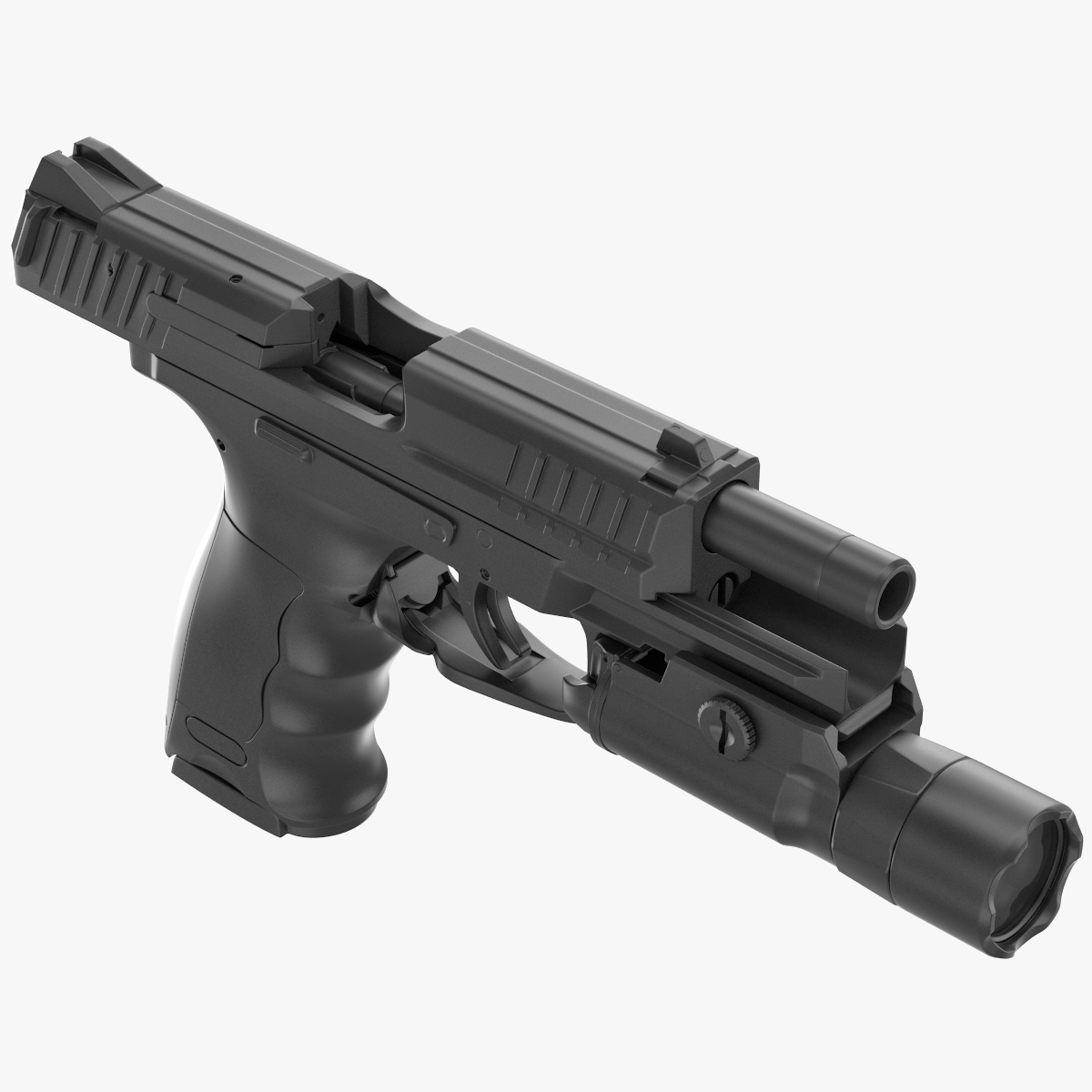 3d handgun heckler koch vp9 model