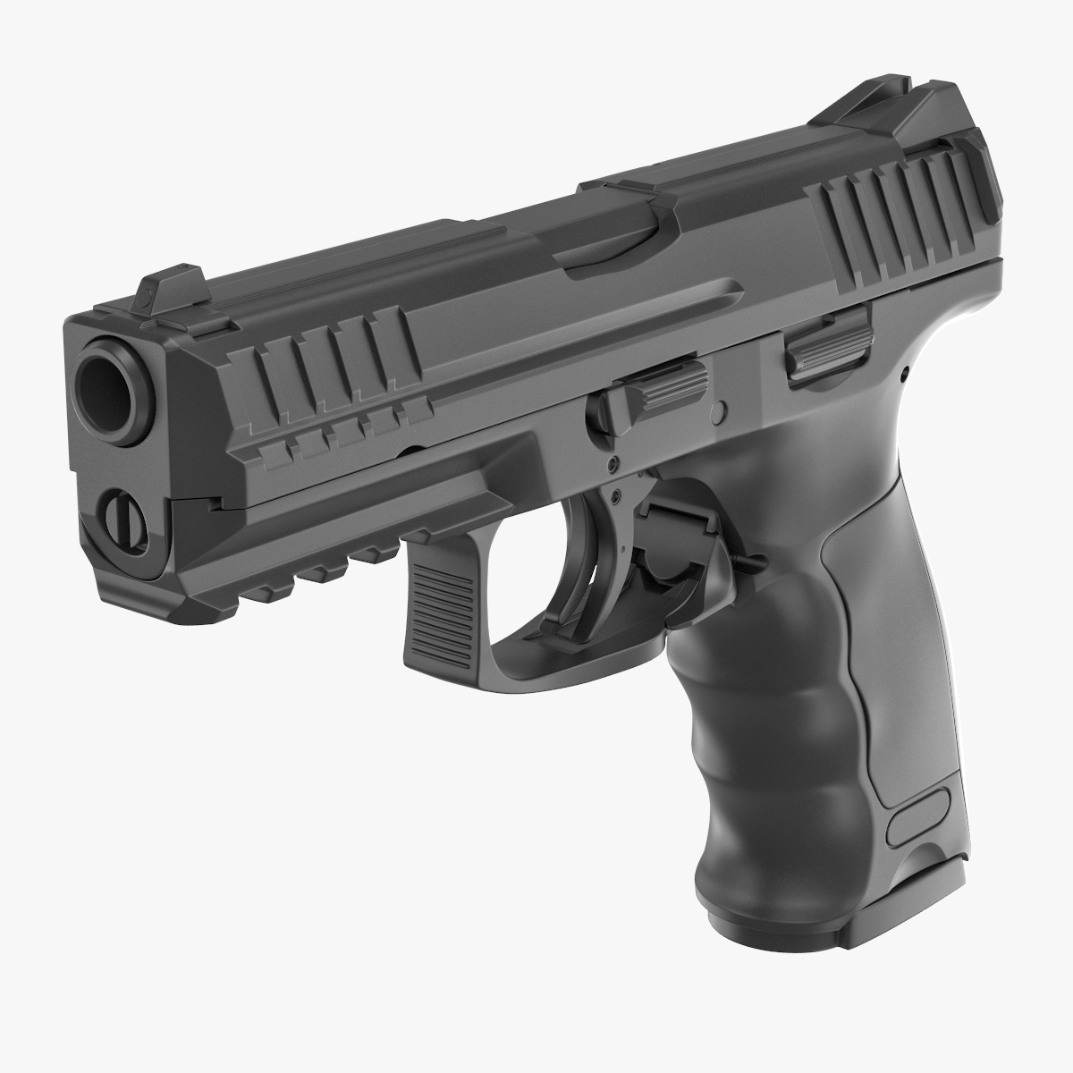 3d handgun heckler koch vp9 model