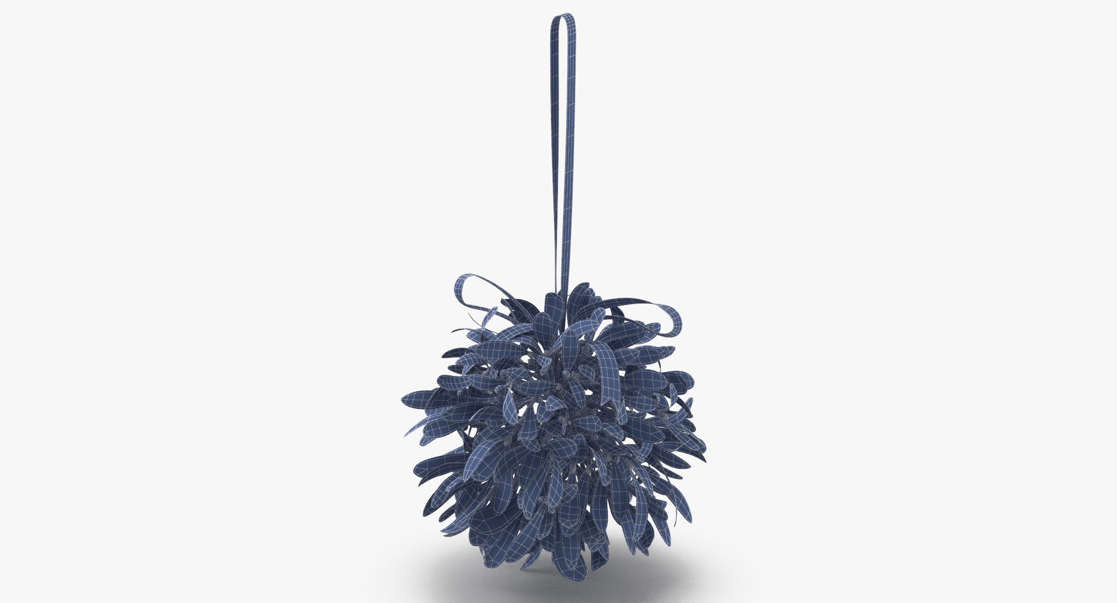 mistletoe bouquet 3d model