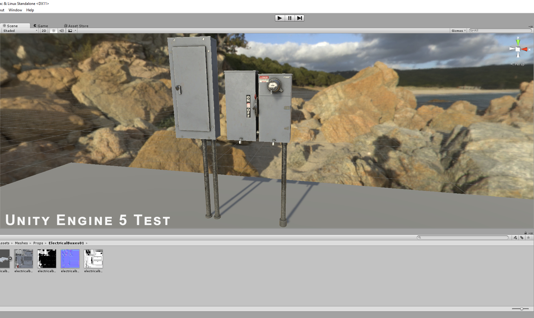 asset polys unity 3d max