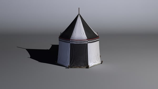 medieval tent 3ds