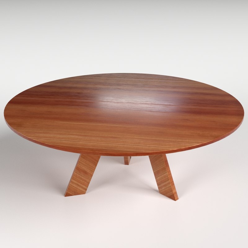 3d circular table 2