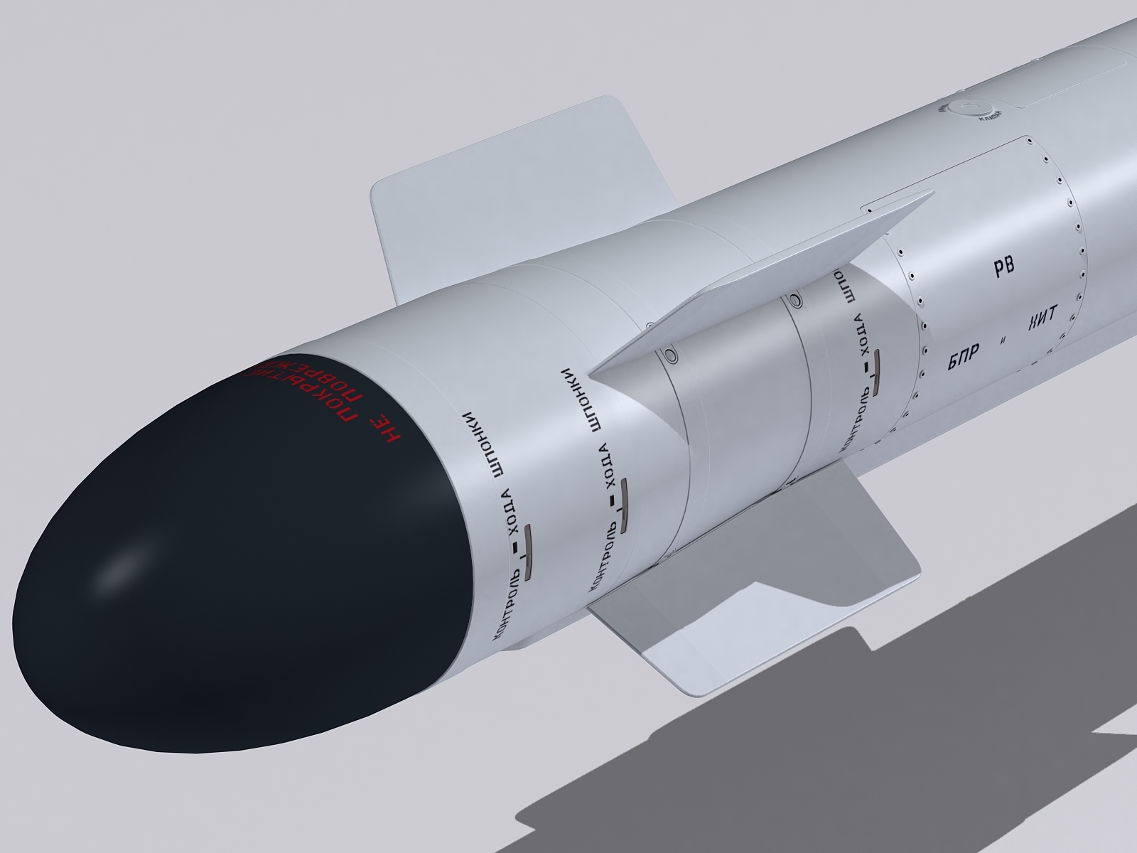 3d kh-59 missile kh-59mk model