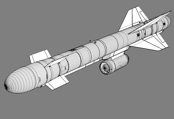 3d kh-59 missile kh-59mk model