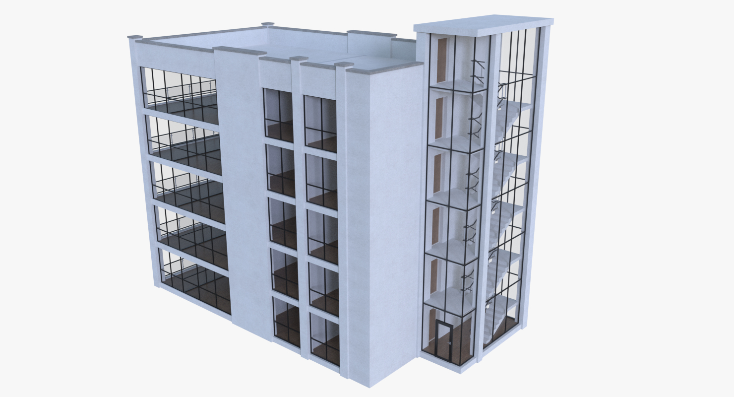 fbx apartment interior buildings