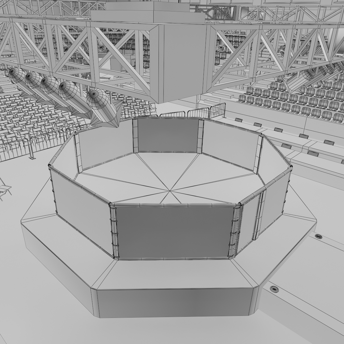 ufc fighting arena max