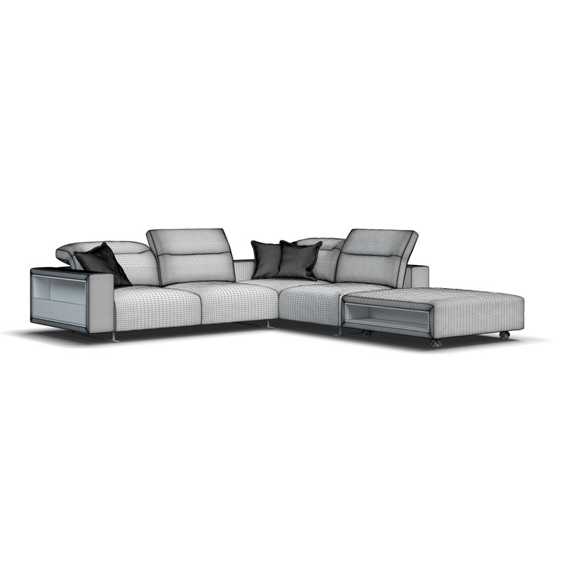 sofa hampton boconcept 3d max
