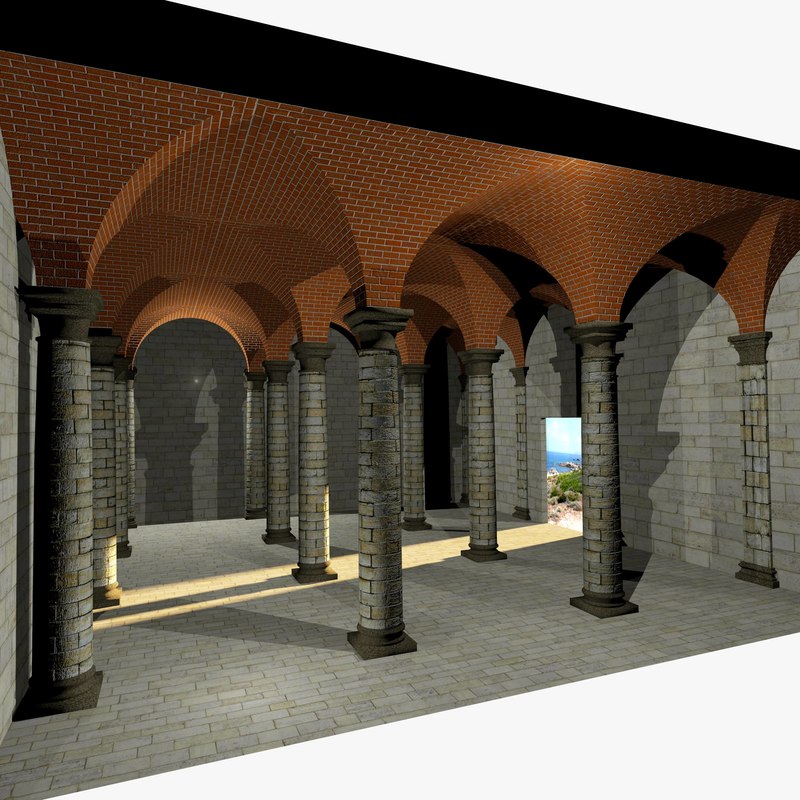 romanic vaulting simple column max