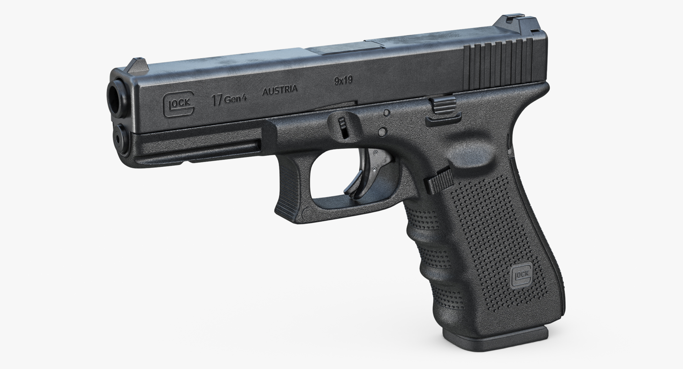 gun glock 17 gen 3d max