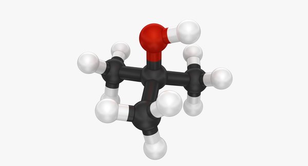 Tert-Butanol 3D-Modell - TurboSquid 1092166