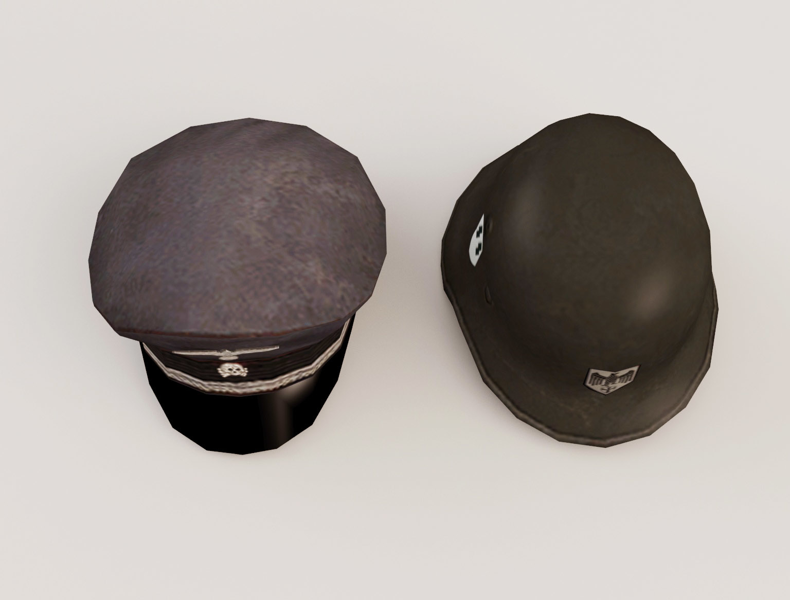Chapéu de capacete nazista Modelo 3D - TurboSquid 1092392