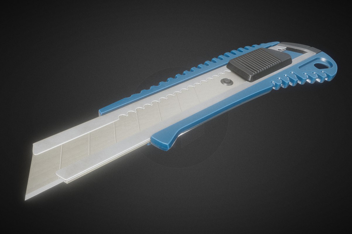 3d model box cutter