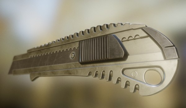 box cutter 3d model
