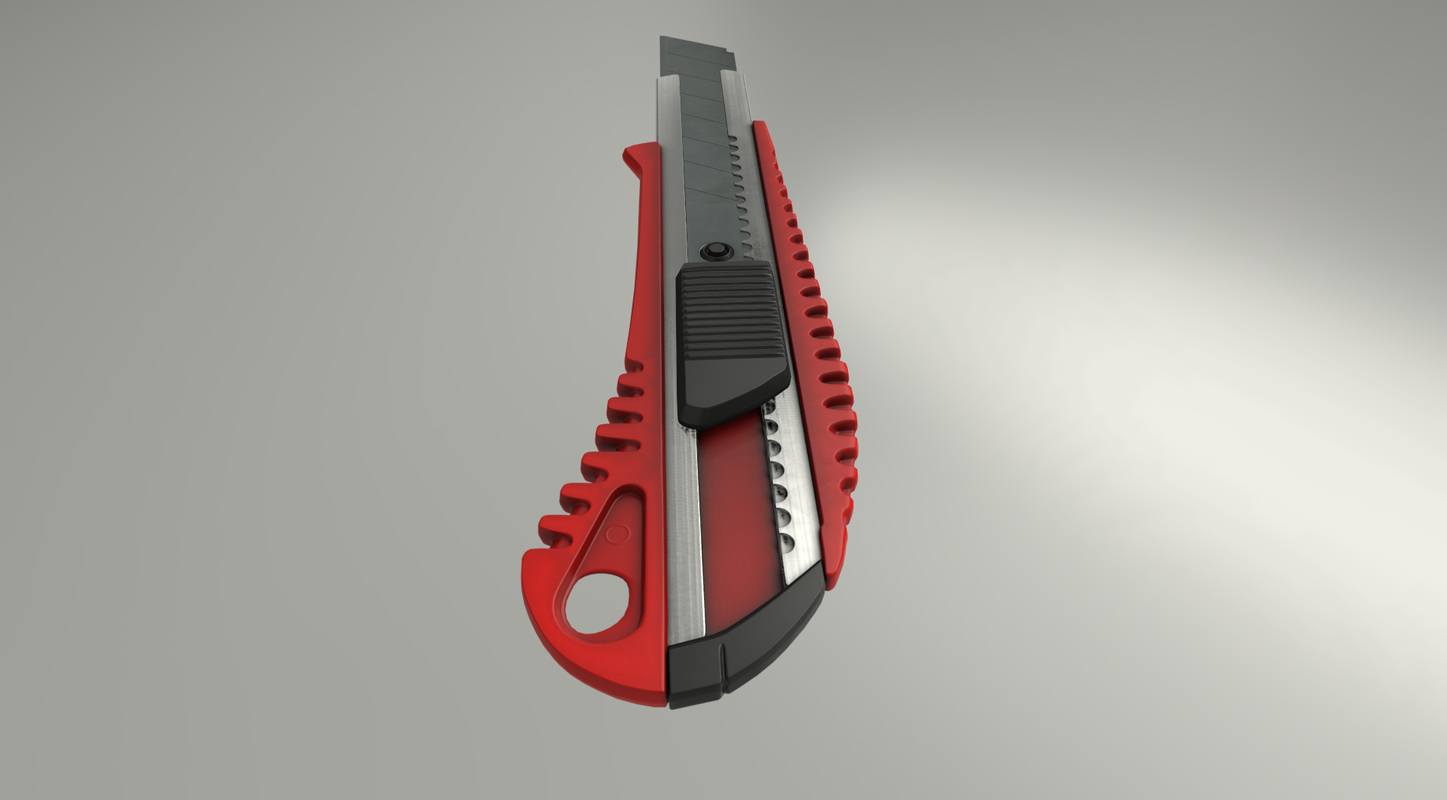 box cutter 3d model