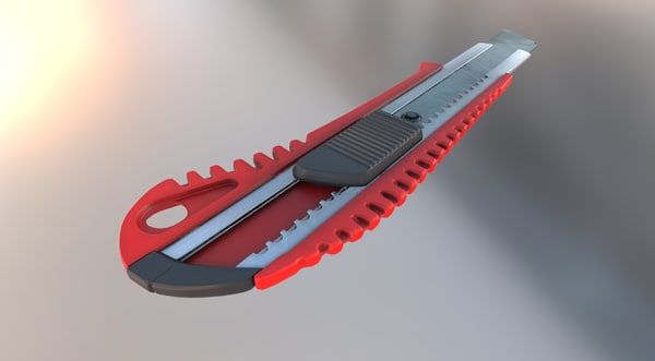box cutter 3d model