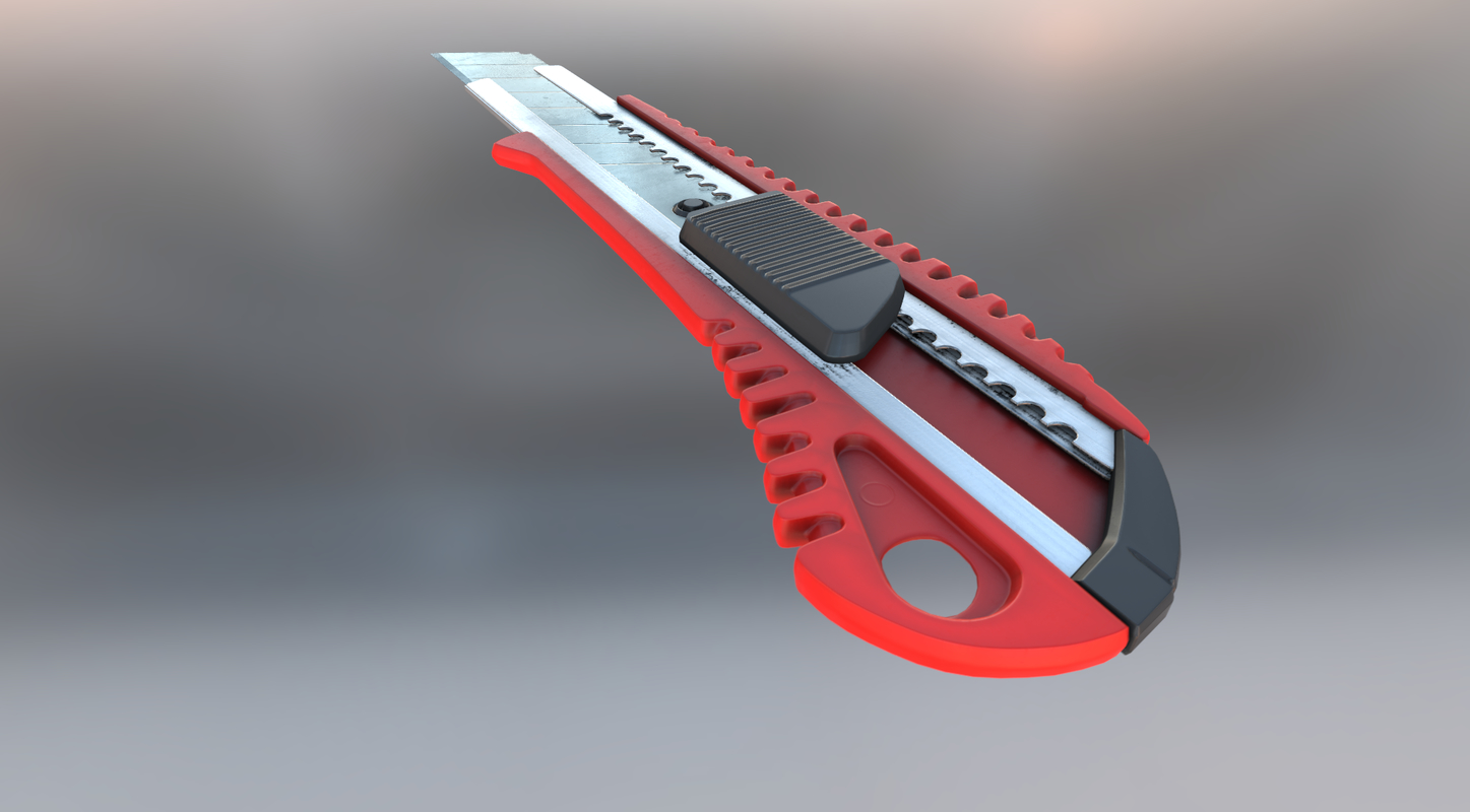 box cutter 3d model