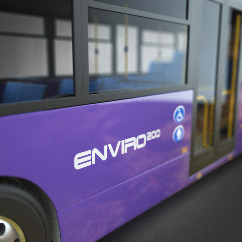 enviro 200 bus octane max