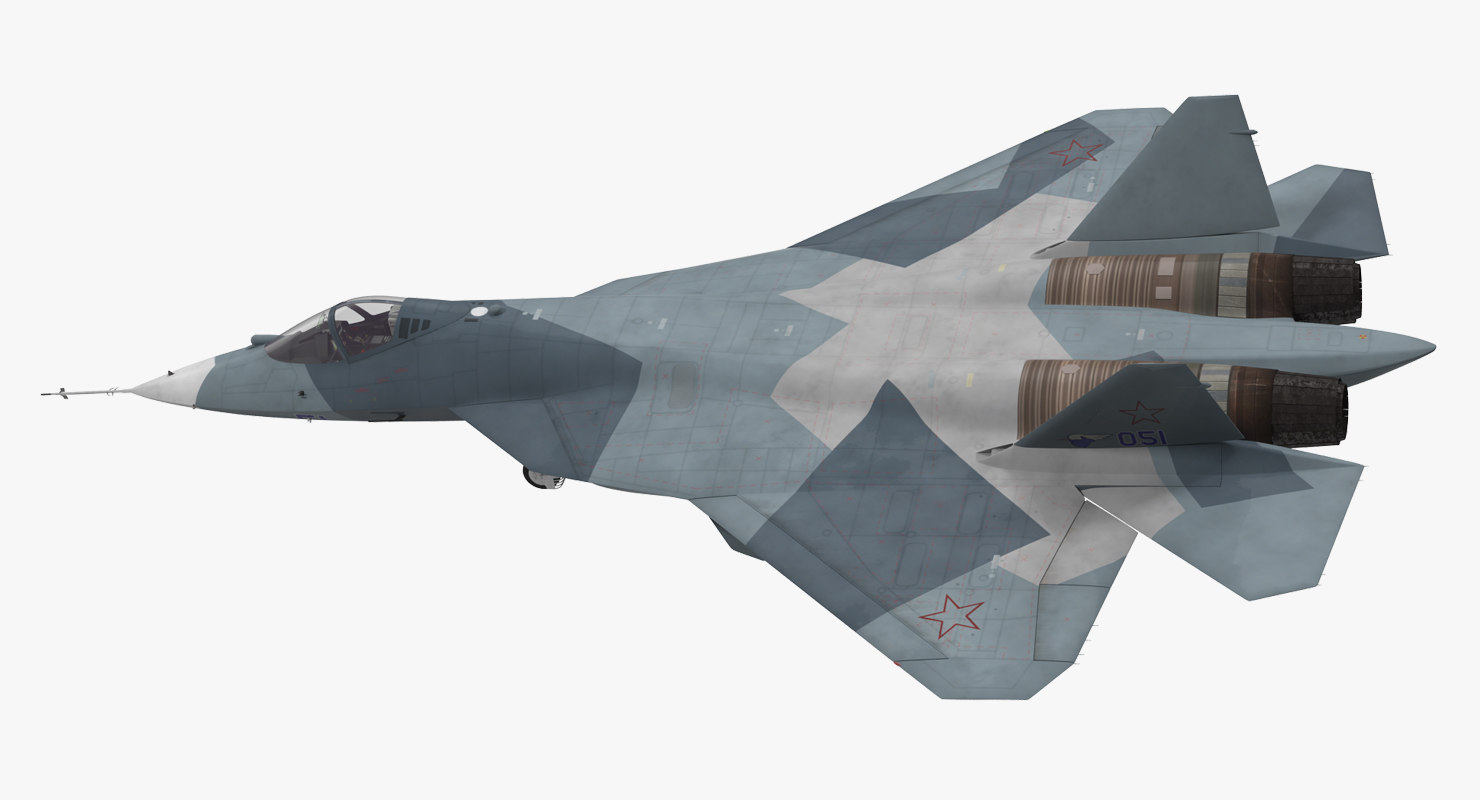 3d sukhoi t-50 pak fa