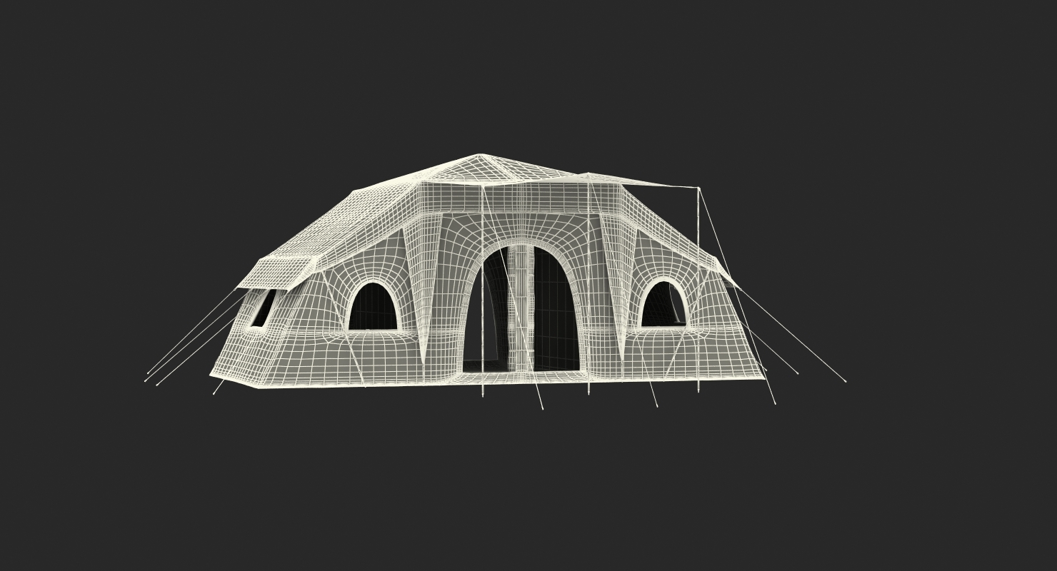3d deluxe cabin tent