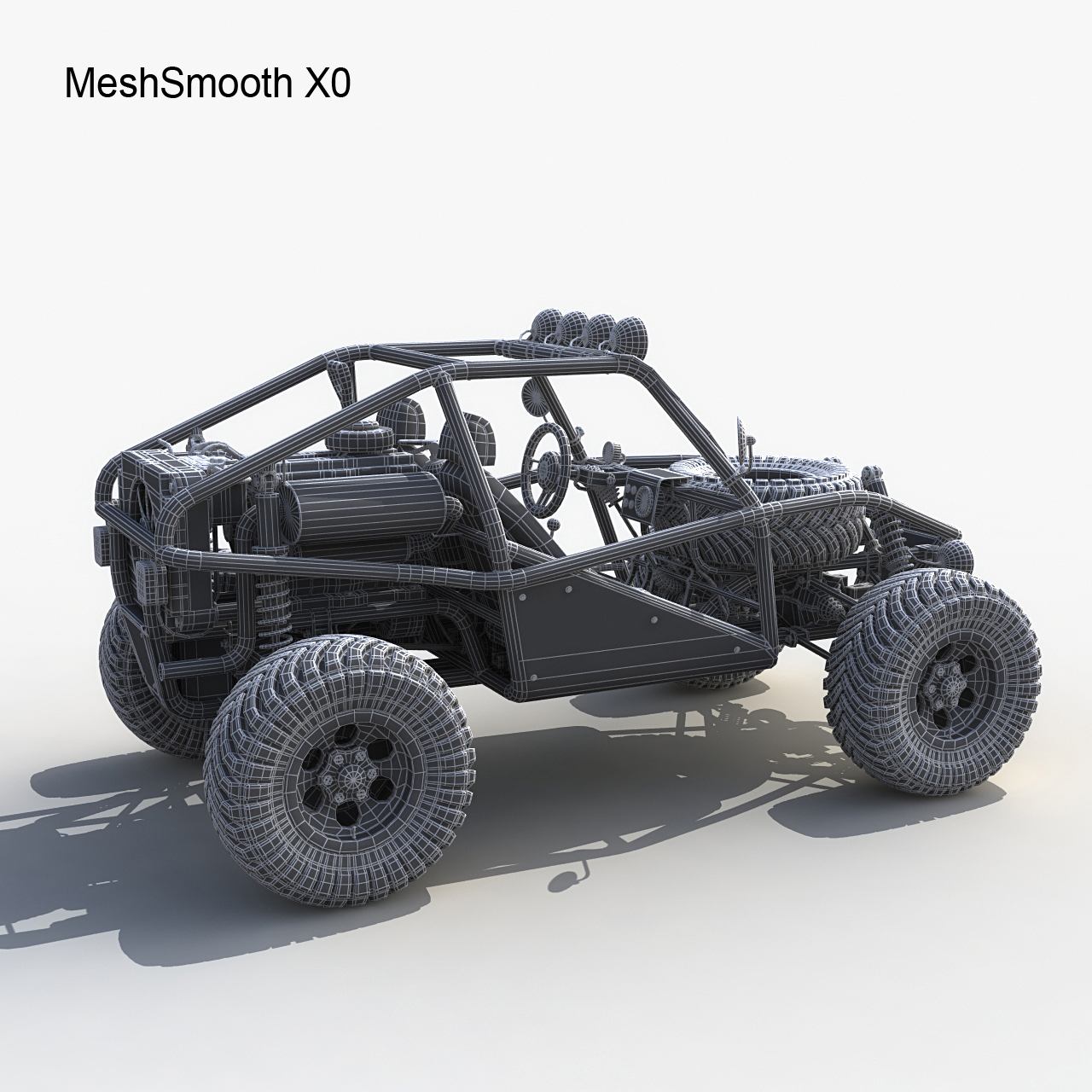 dune buggy 3d max