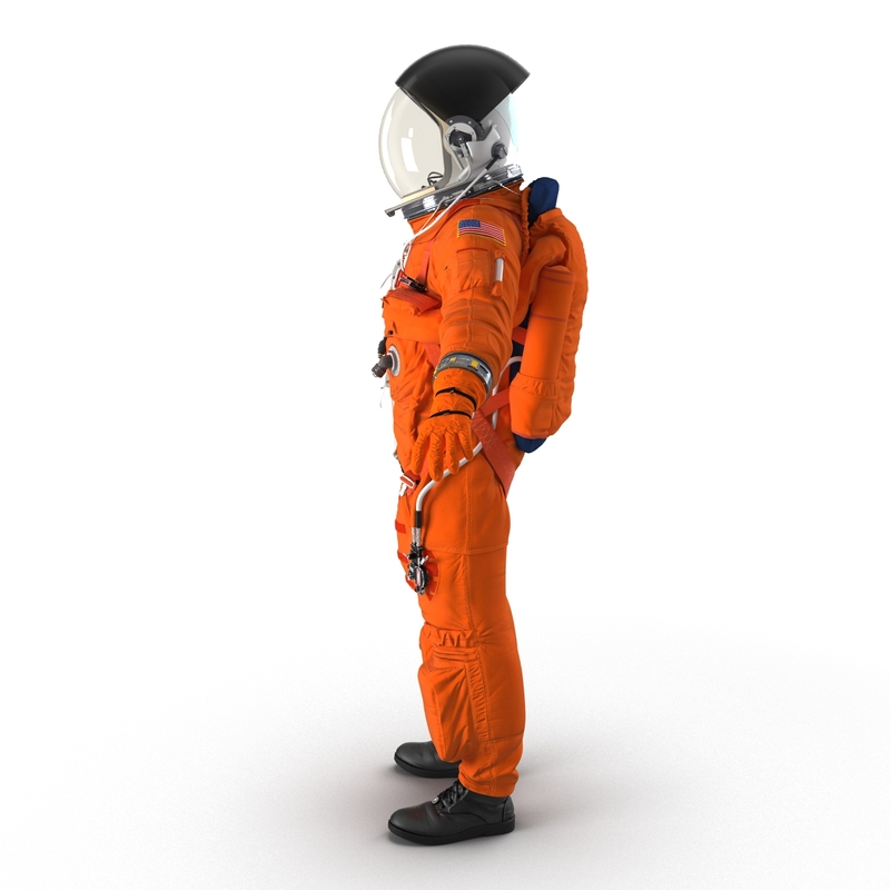 3d model advanced crew escape suit