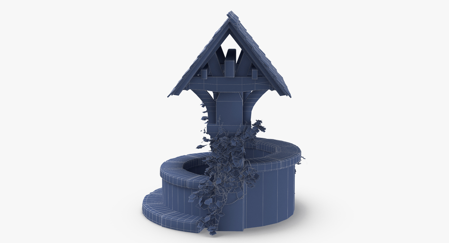 3d creepy wishing model