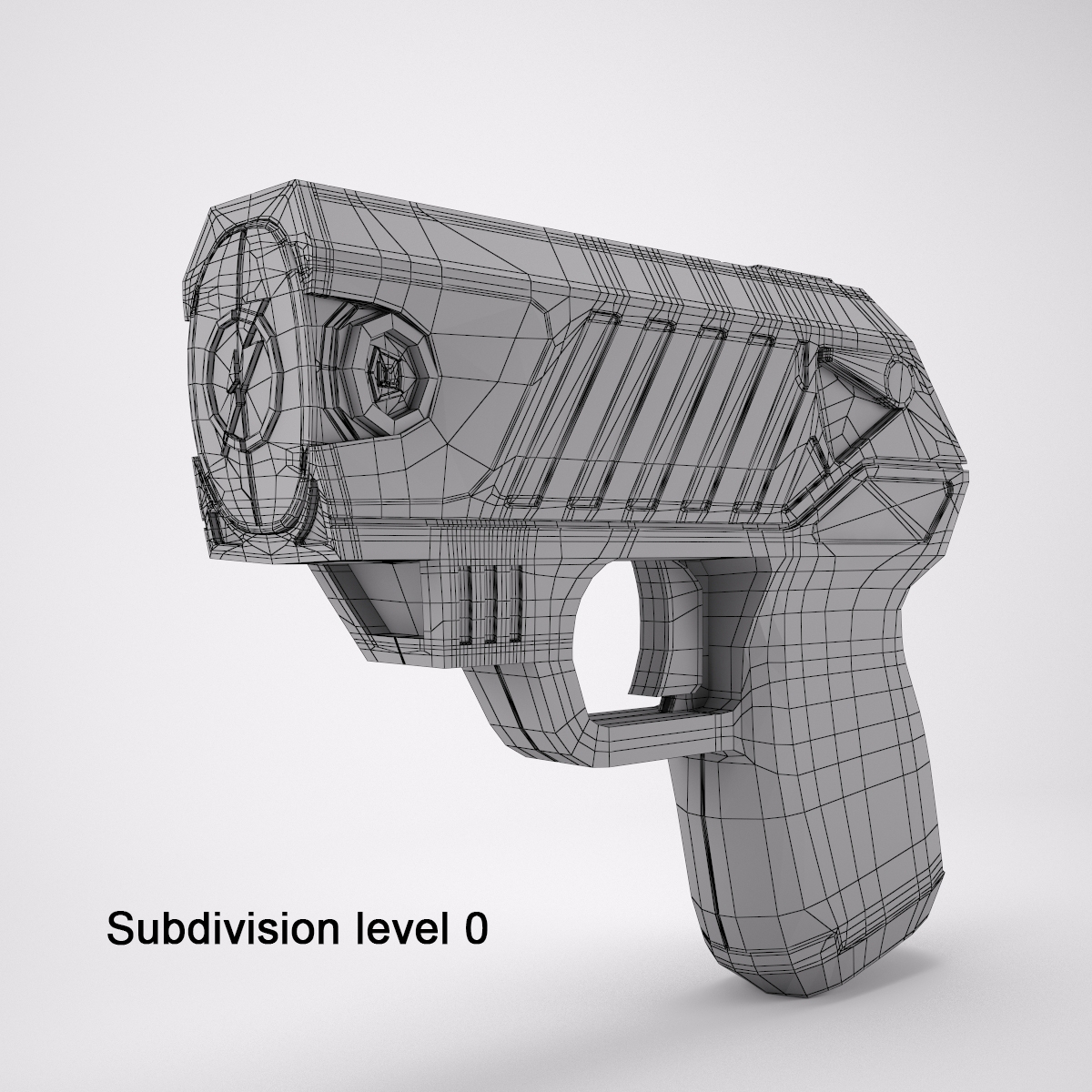 taser 3d model