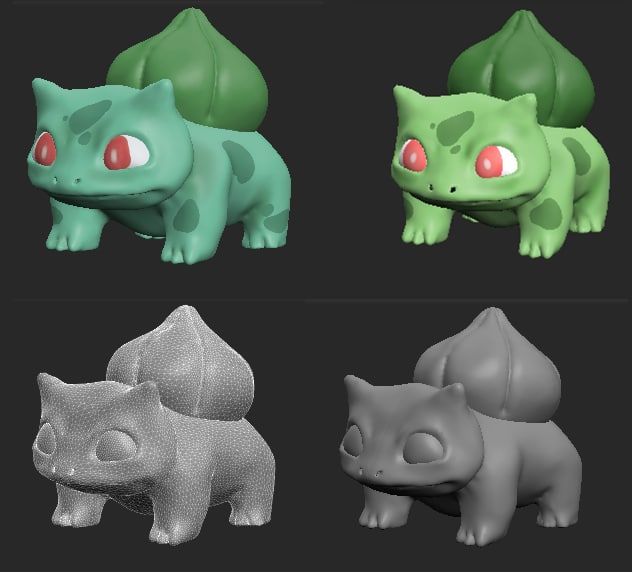 bulbasaur 3d model