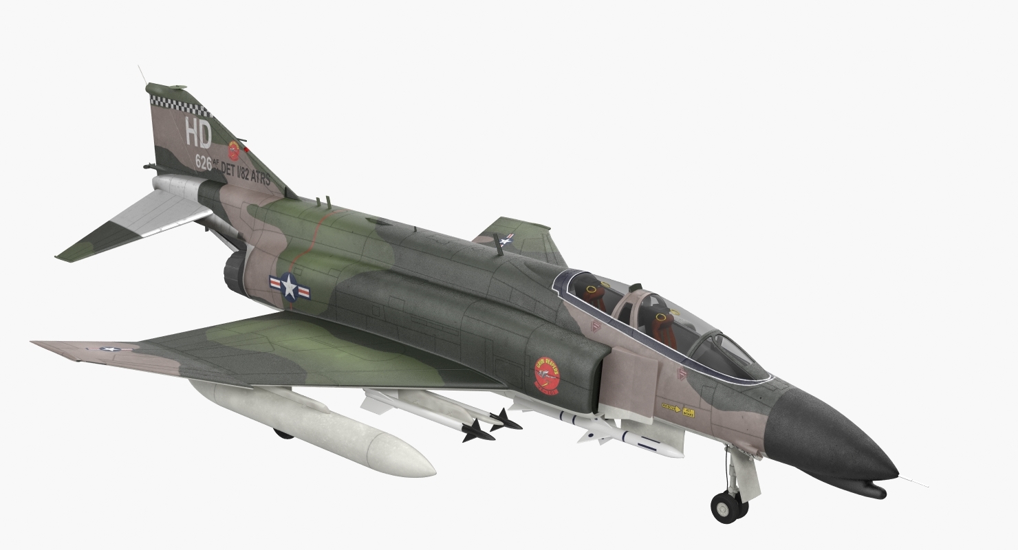 mcdonnell douglas f-4 phantom 3d model mcdonnell douglas f-4 phantom 3d model
