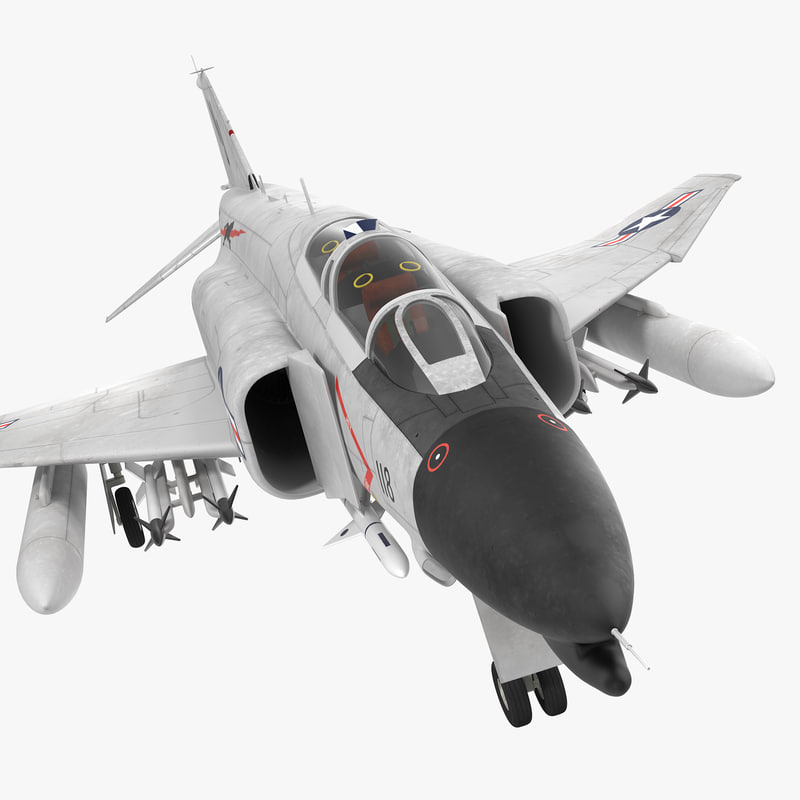 3d f-4 phantom ii navy model