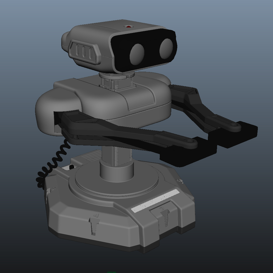 3d model nintendo robotic rob