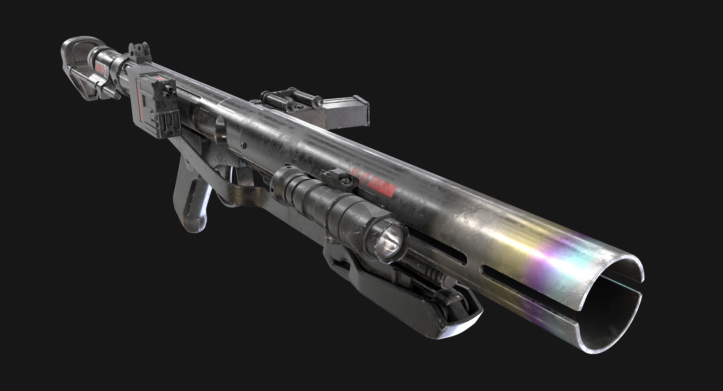 3d obj death trooper rifle