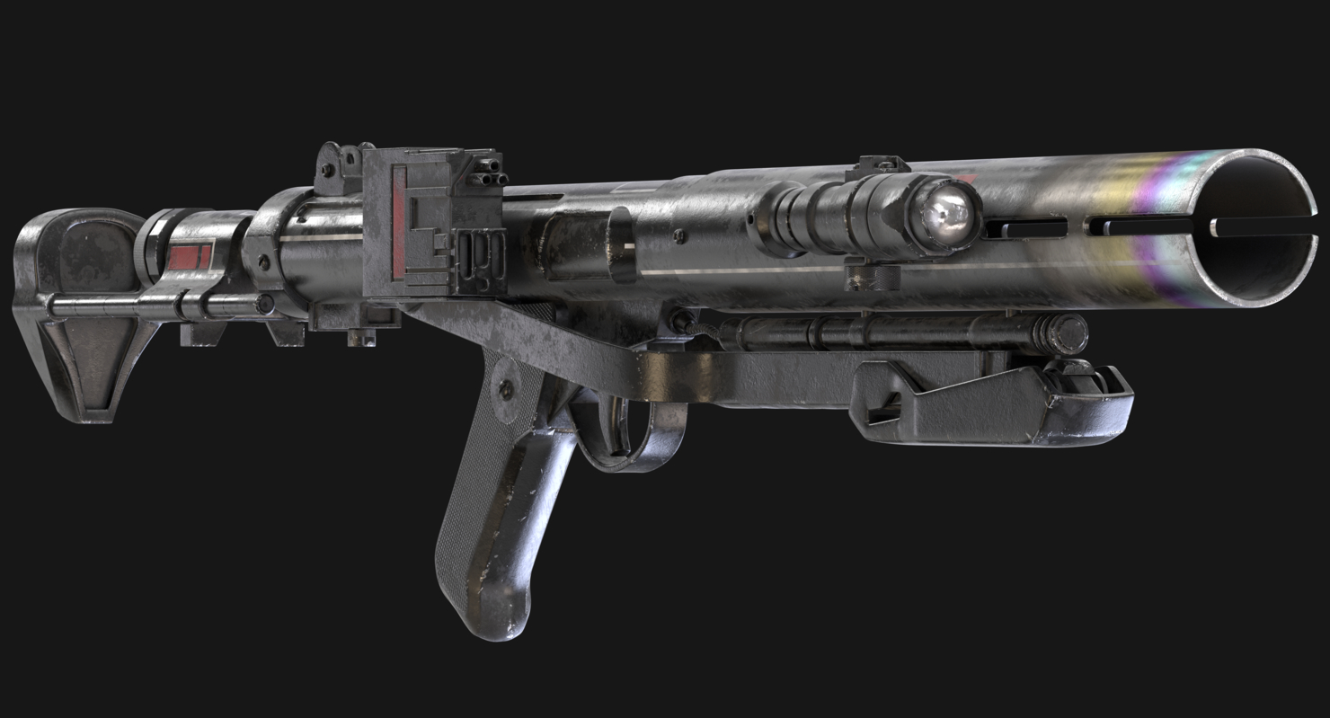 3d obj death trooper rifle