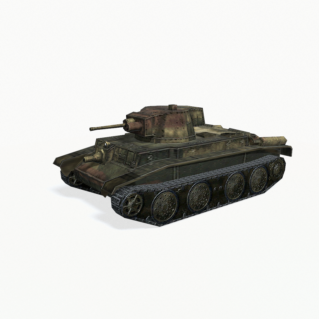 3d model 10tp tank