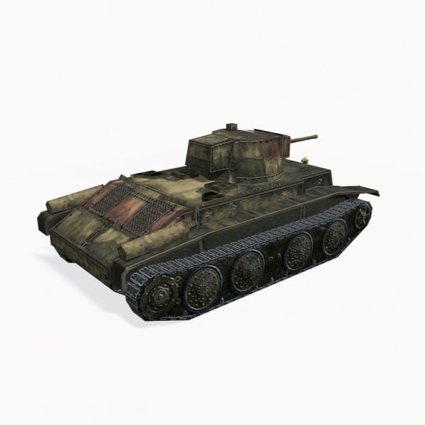 3d model 10tp tank