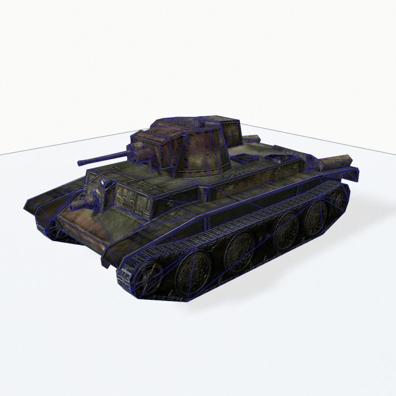 3d model 10tp tank