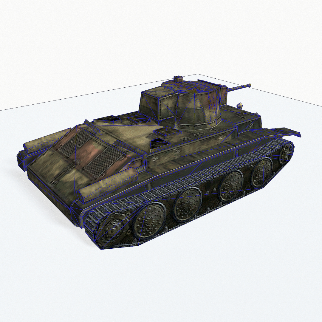 3d model 10tp tank