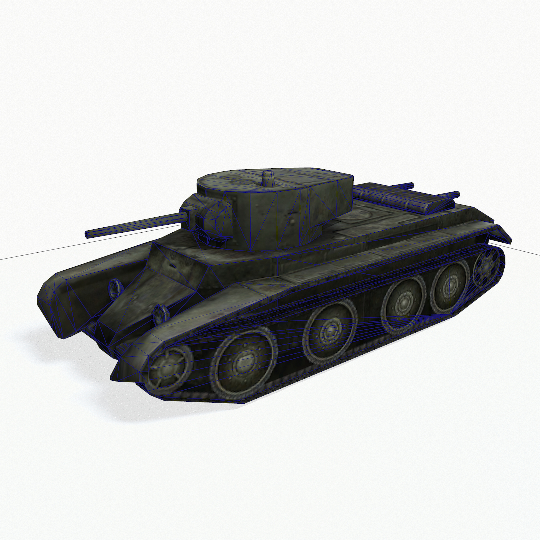 3d bt-7 bt tanks model