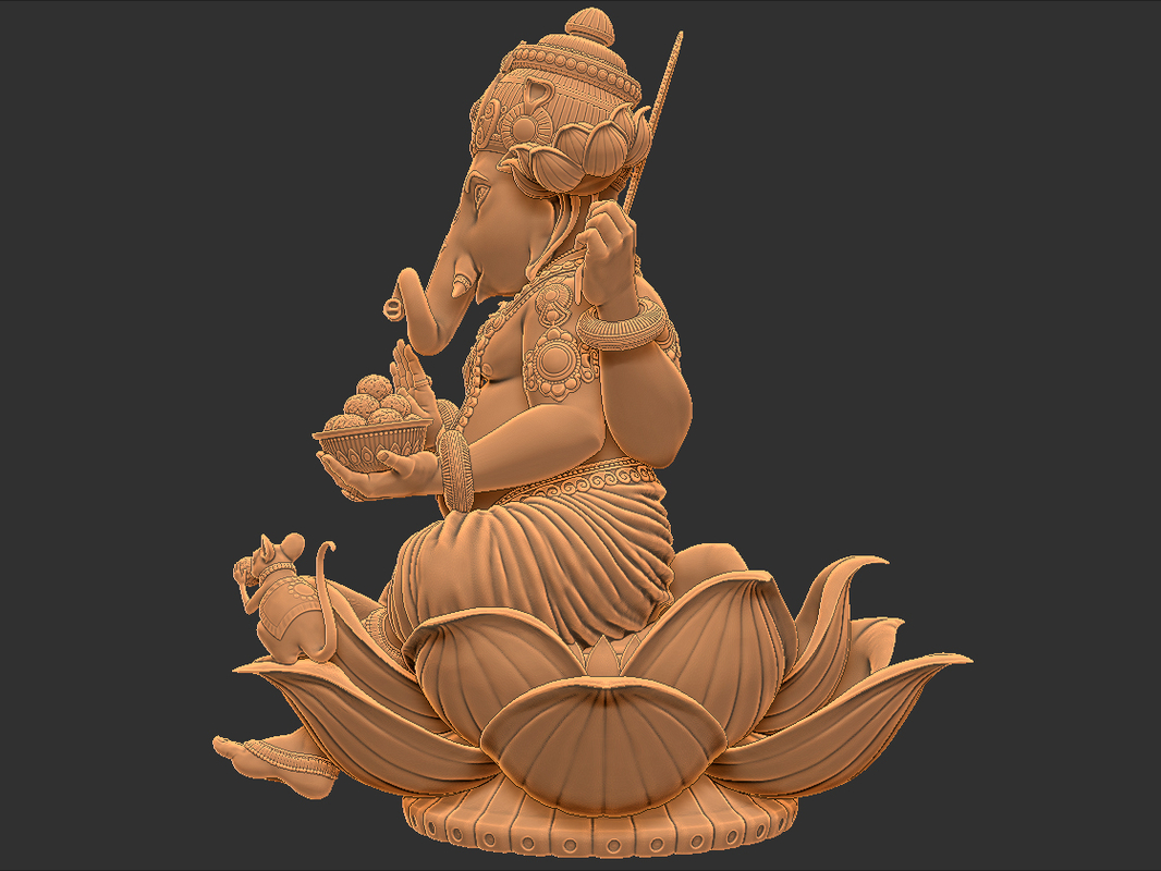 ganesh ganesha 3d model