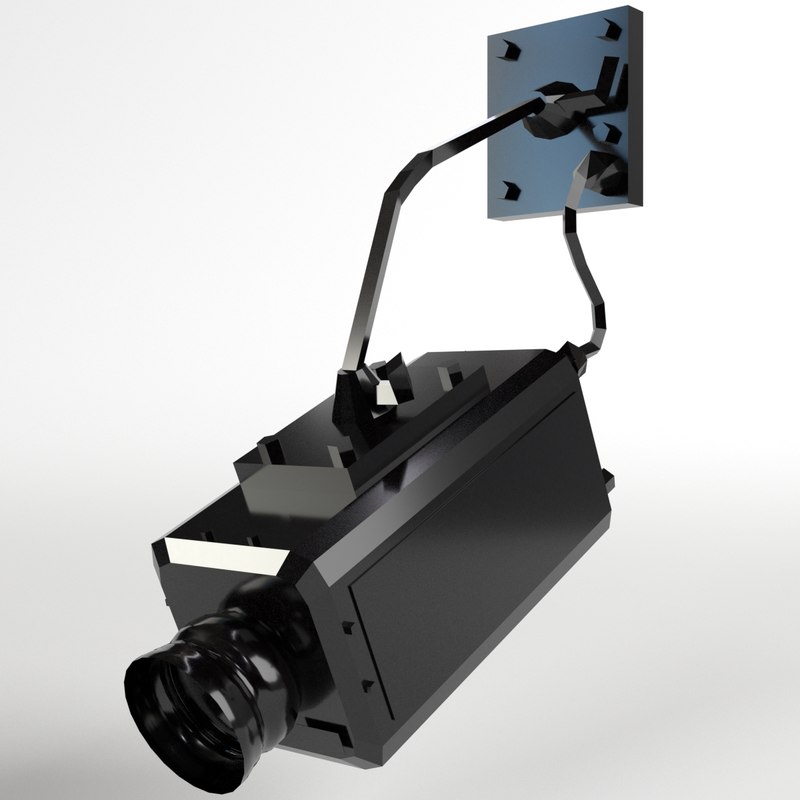 3d model surveillance camera